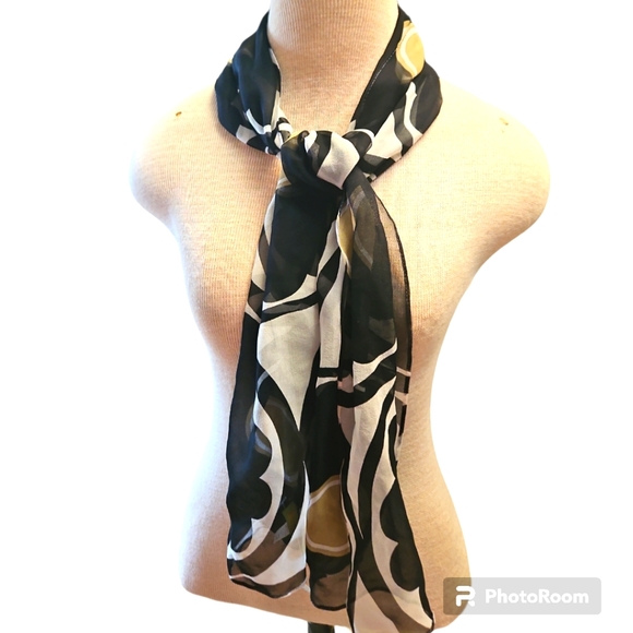 Echo | Accessories | Vintage Echo Silk Scarf Nwot | Poshmark